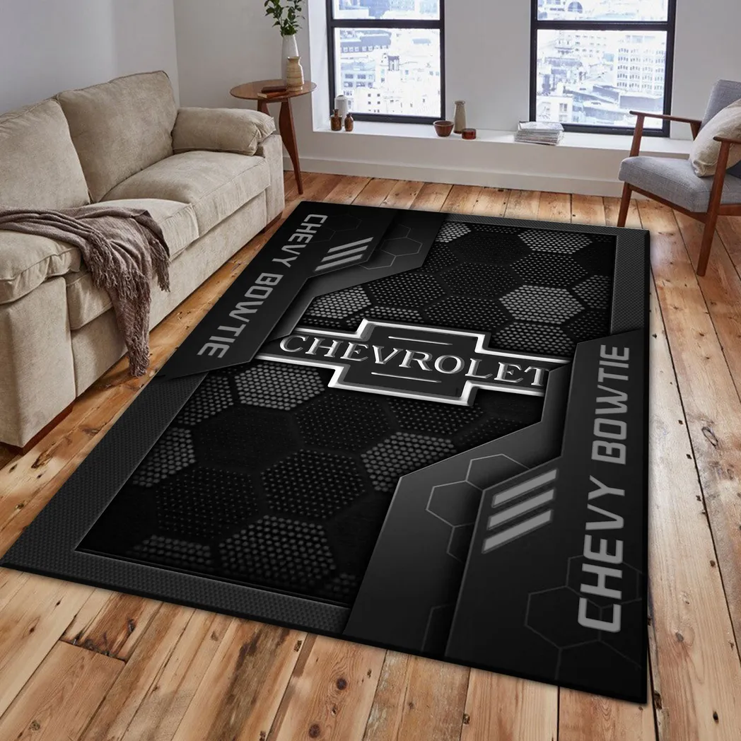 Chevy Bowtie Rug, Living Room Carpet For Chevy Bowtie Fan ...