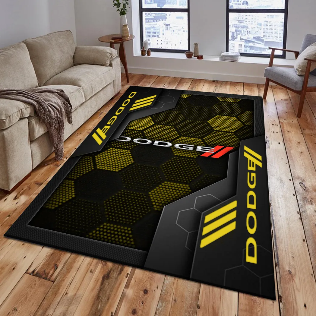 Dodge Rug, Living Room Carpet For Dodge Fan CAR182031525032 - Yellow ...