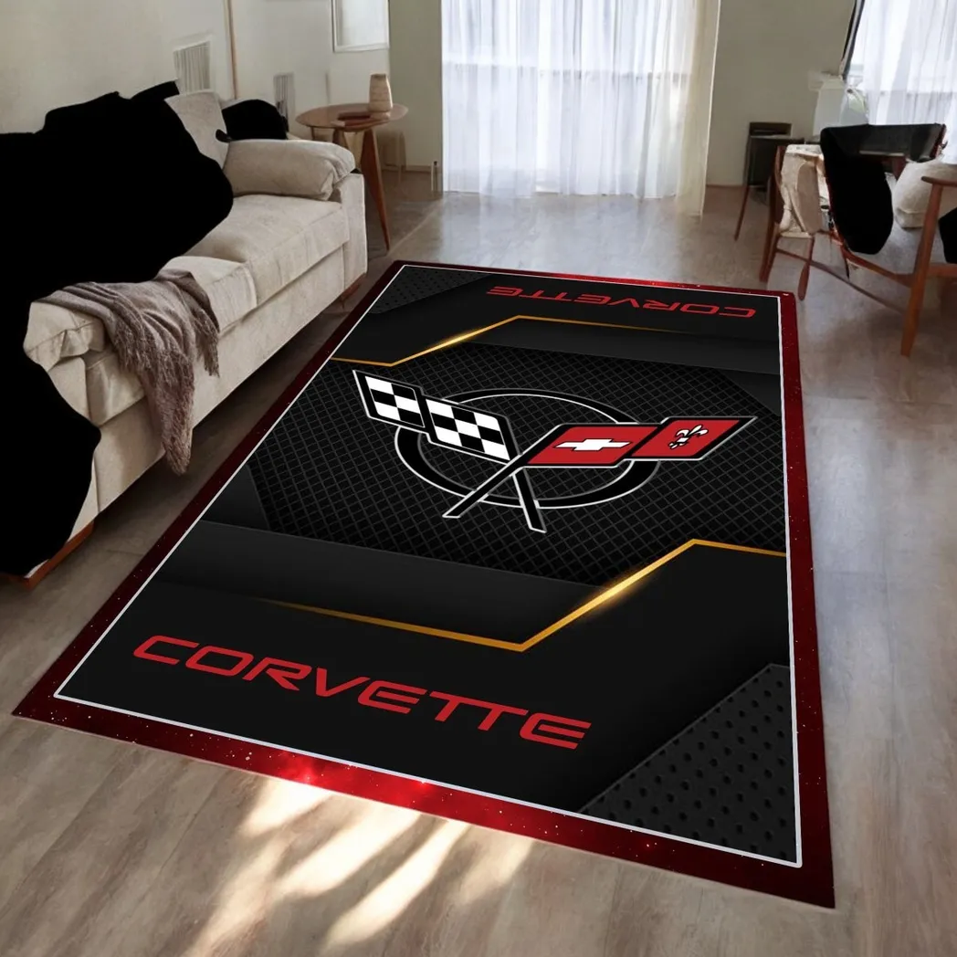 Corvette C5 Rug, Living Room Decor Ideas For Corvette C5 Fan ...