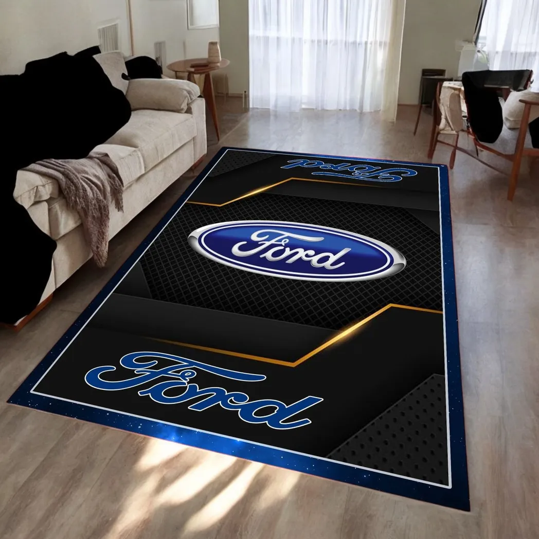 Ford Rug, Living Room Decor Ideas For Ford Fan CAR300031425286 | Viper ...