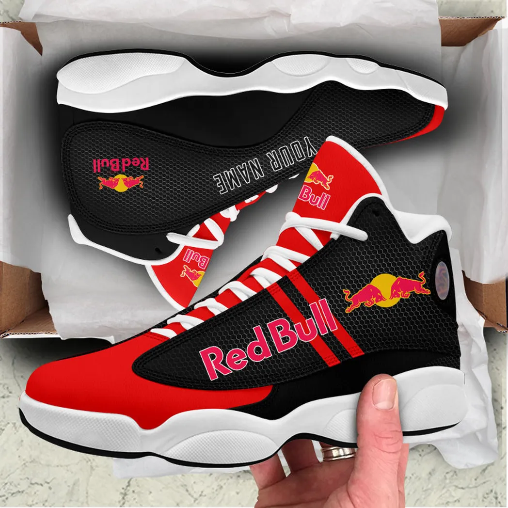 Red Bull Nike Air Jordan 13, Jordan Sneakers Gift For Red Bull Fan ...