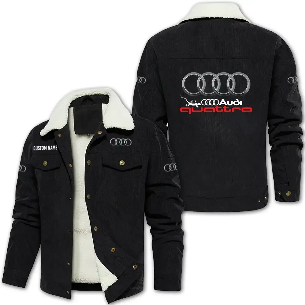 Audi Quattro Plucked Jacket CAR2201252034, CAR All Over Print Plucked ...