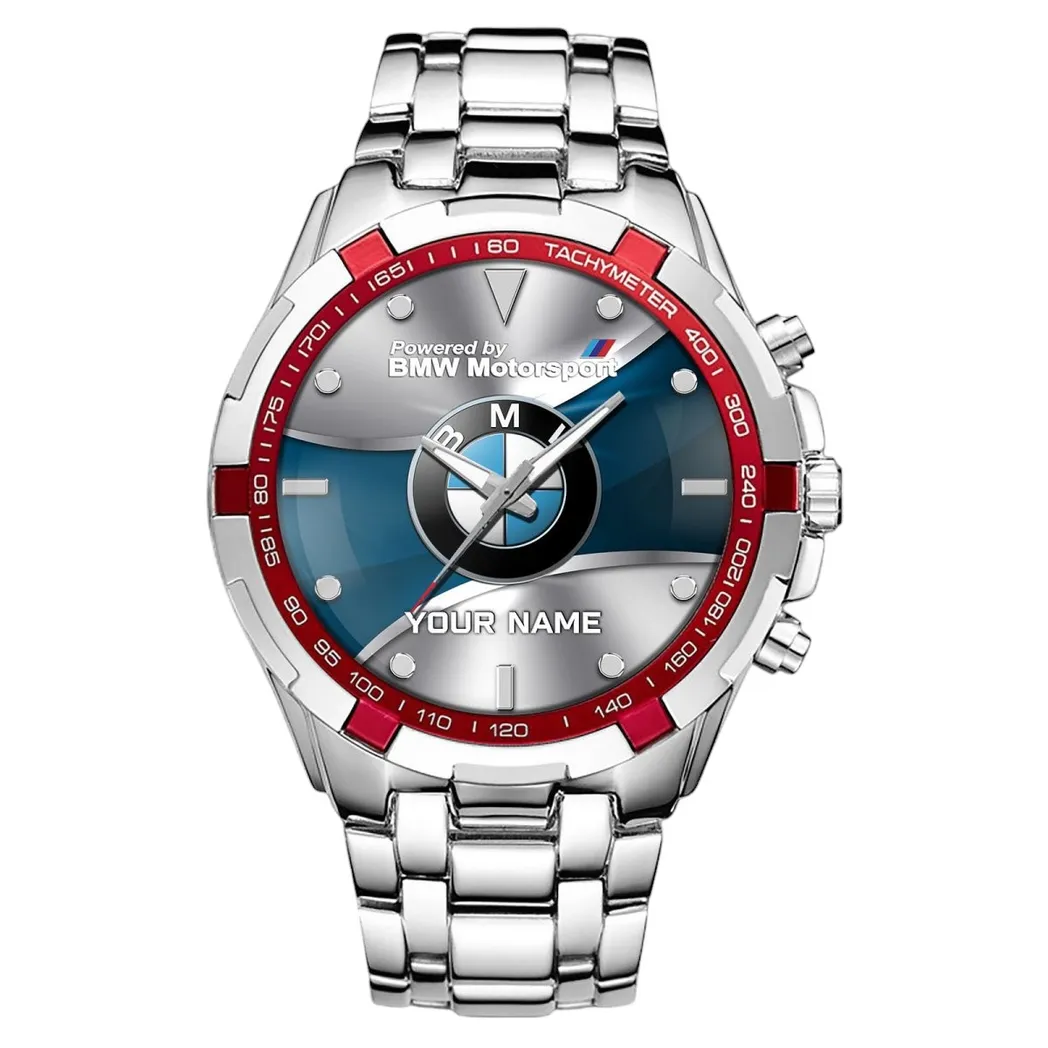 BMW Motorsport Steel Watches, Gift For BMW Motorsport Lovers, Gift For ...
