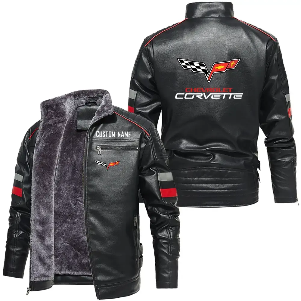 Chevrolet Corvette C6 Warm Leather Jacket CAR2101152048, CAR All Over ...